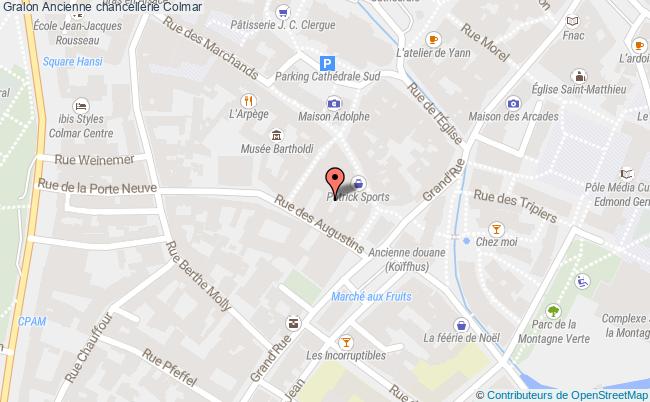 Ancienne chancellerie Colmar tourisme