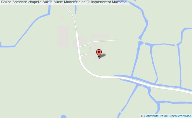 Ancienne chapelle sainte-marie-madeleine de quinquenevent Machecoul ...