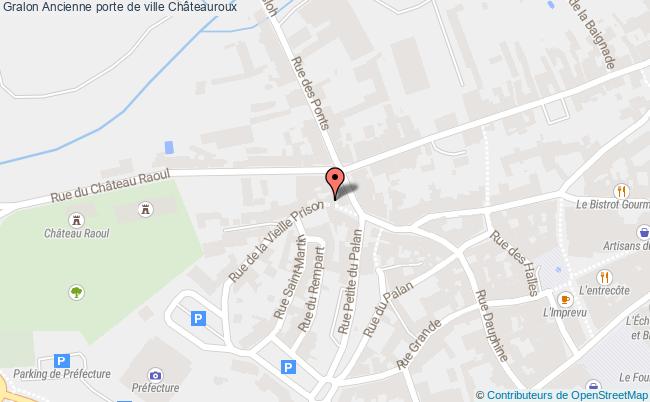 Ancienne porte de ville Châteauroux tourisme