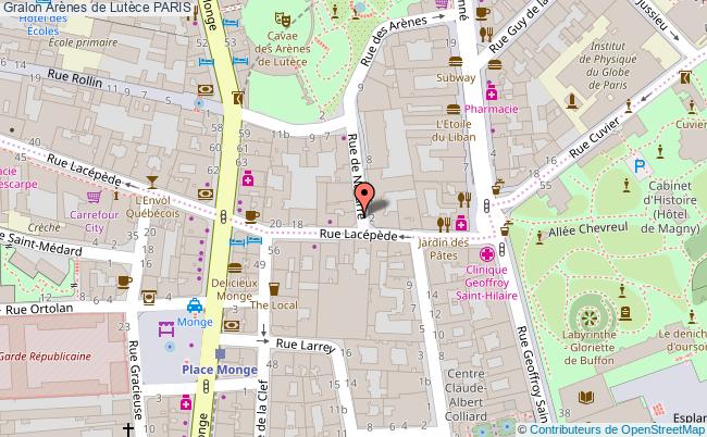 Arènes de lutèce Paris tourisme Site et monument historiques