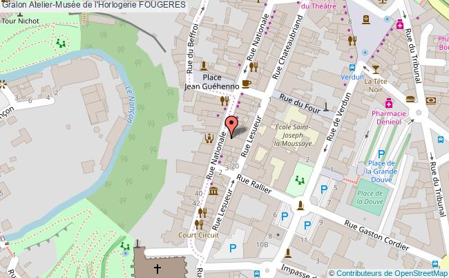 Atelier-musée de l'horlogerie Fougeres tourisme Musées