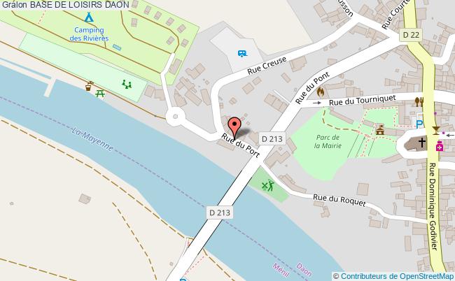 Base de loisirs Daon tourisme Bateaux promenade et trains touristiques