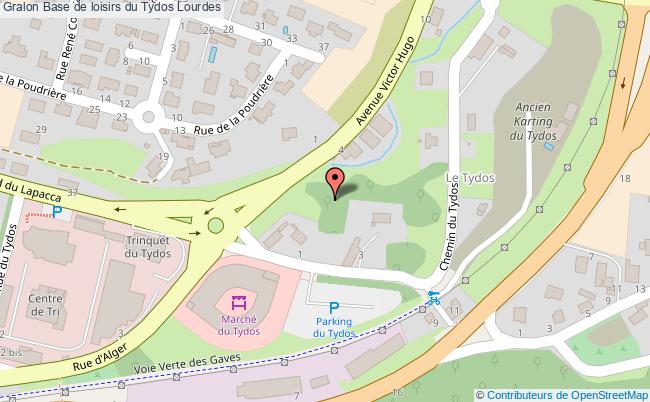Base de loisirs du tydos Lourdes tourisme