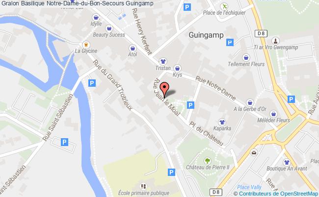 Basilique notre-dame-du-bon-secours Guingamp tourisme