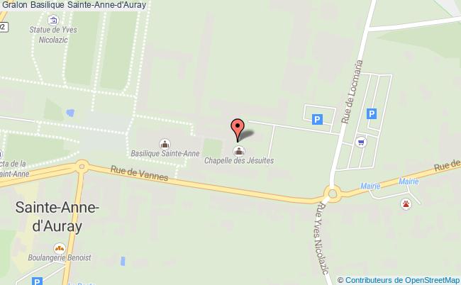 Basilique Sainte-anne-d'auray tourisme