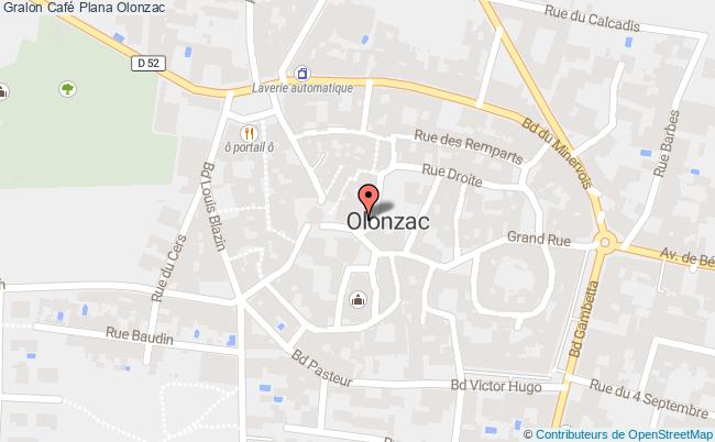 Café plana Olonzac tourisme