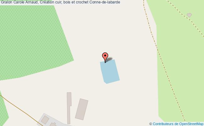 Carole arnaud, création cuir, bois et crochet Conne-de-labarde tourisme ...