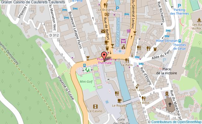 Casino de cauterets Cauterets tourisme