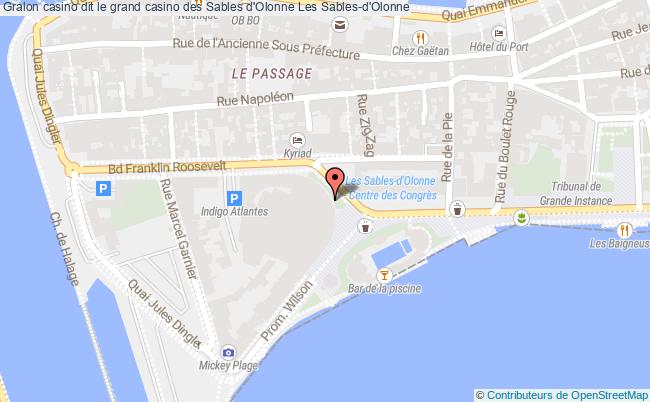 Casino dit le grand casino des sables d'olonne Les sables-d'olonne tourisme