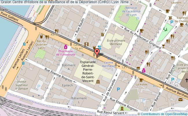 Centre d'histoire de la résistance et de la déportation (chrd) Lyon 7ème tourisme