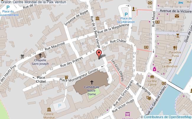 Centre mondial de la paix Verdun tourisme