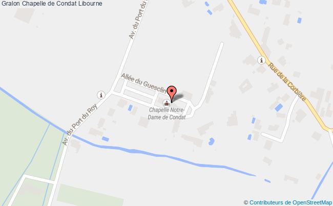 Chapelle de condat Libourne tourisme