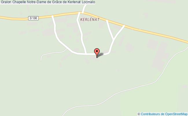 Chapelle notre-dame de grâce de kerlenat Locmalo tourisme