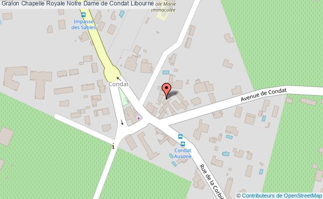 Chapelle royale notre dame de condat Libourne tourisme Site / monument