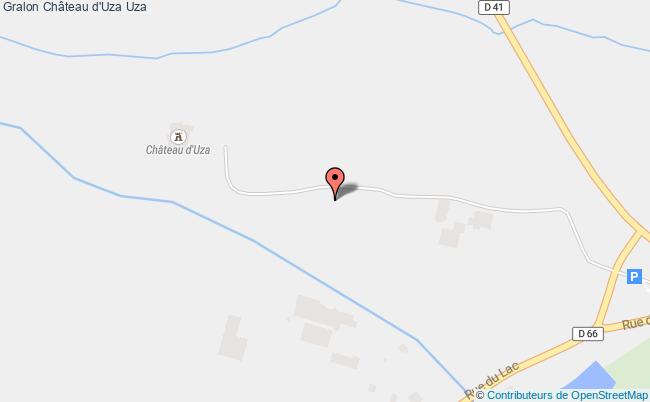 Château d'uza Uza tourisme