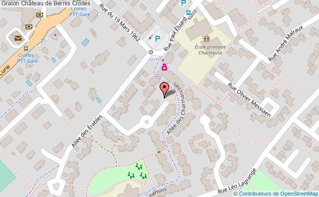 Château de bernis Crolles tourisme