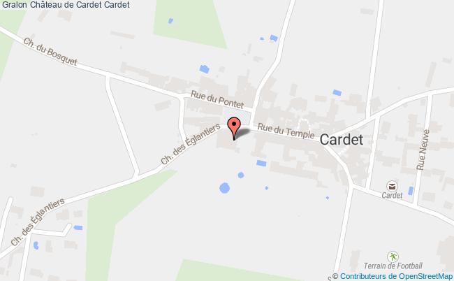 Château de cardet Cardet tourisme