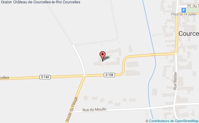 Château de courcelles-le-roi Courcelles tourisme