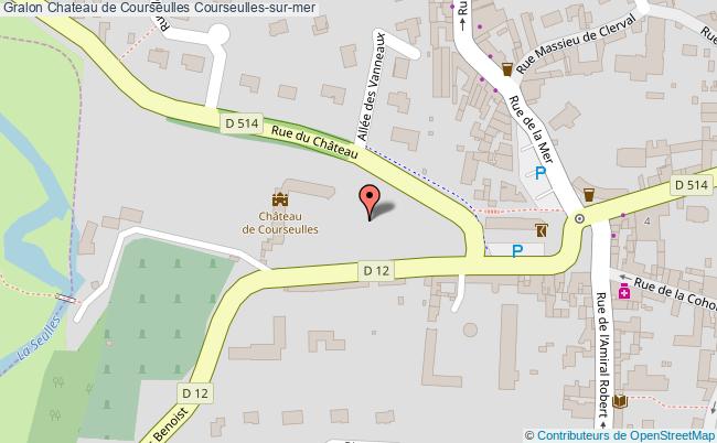 Chateau de courseulles Courseulles-sur-mer tourisme