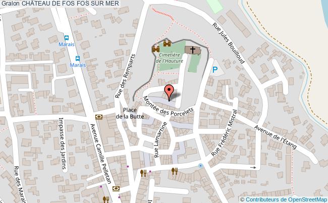 ChÂteau de fos Fos sur mer tourisme Sites & Monuments