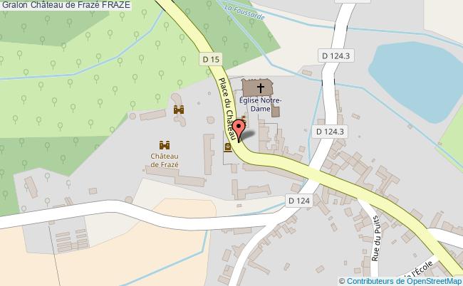 Château de frazé Fraze tourisme Parc et jardin, Site et monument ...