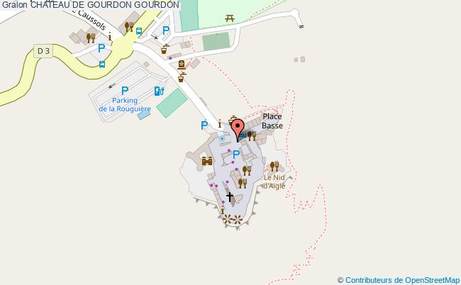 Chateau de gourdon Gourdon tourisme Site et monument historiques