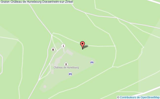 Château de hunebourg Dossenheim-sur-zinsel tourisme