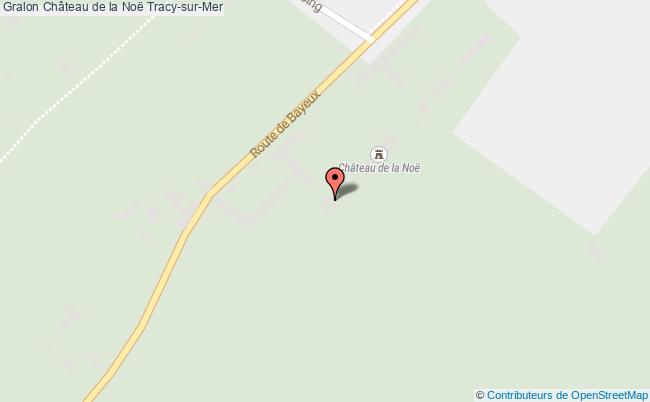 Château de la noë Tracy-sur-mer tourisme