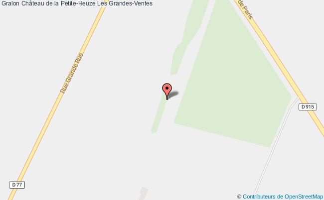 Château de la petite-heuze Les grandes-ventes tourisme