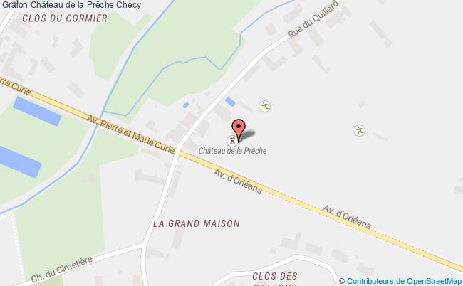 Château de la prêche Chécy tourisme