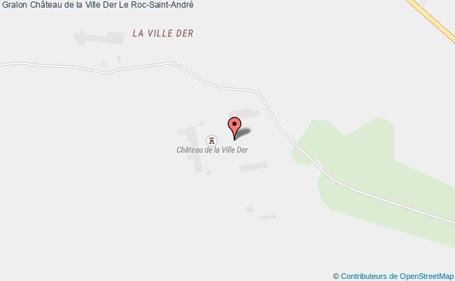 Château de la ville der Le roc-saint-andré tourisme