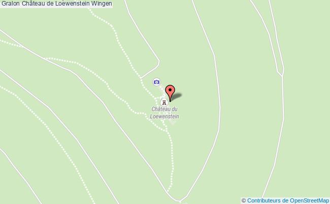 Château de loewenstein Wingen tourisme