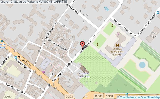 Château de maisons Maisons-laffitte tourisme Site et monument historiques