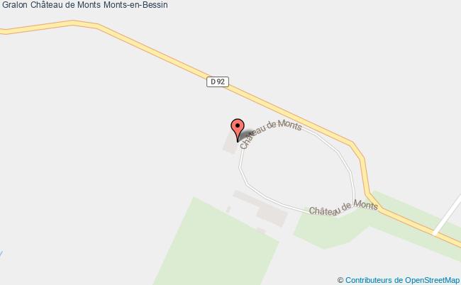 Château de monts Monts-en-bessin tourisme