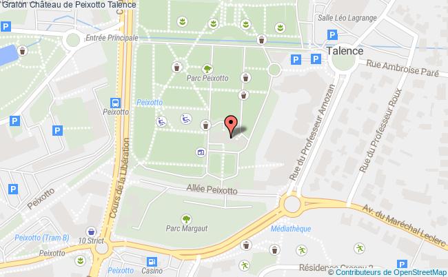 Château de peixotto Talence tourisme