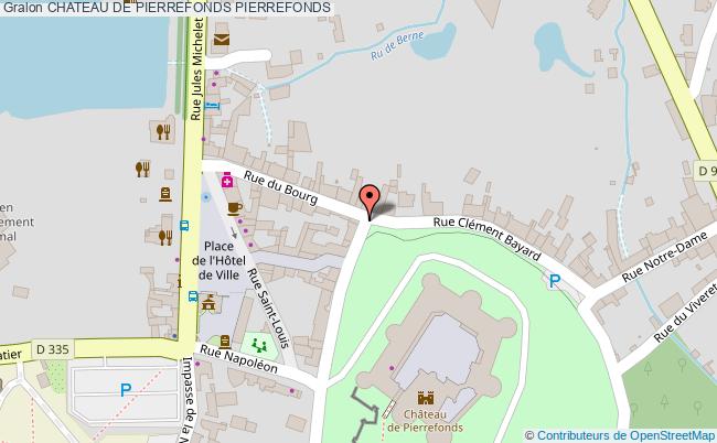 Chateau de pierrefonds Pierrefonds tourisme sites et monuments historiques