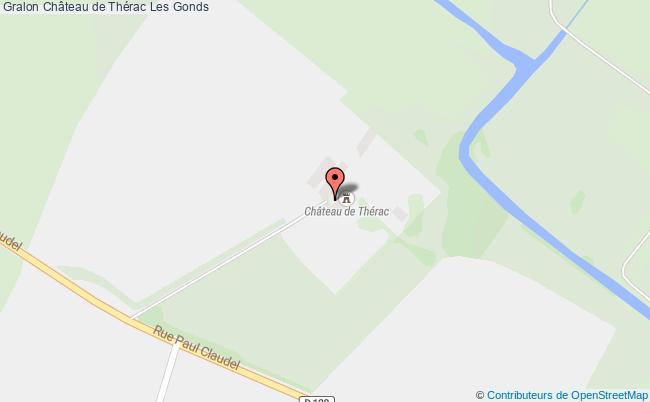 Château de thérac Les gonds tourisme