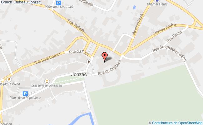 Château Jonzac tourisme