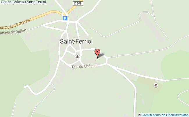 Château Saint-ferriol tourisme