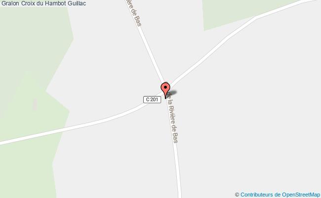 Croix du hambot Guillac tourisme