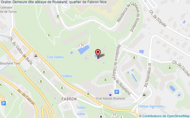 Demeure dite abbaye de roseland, quartier de fabron Nice tourisme