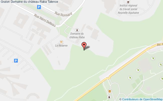 Domaine du château raba Talence tourisme