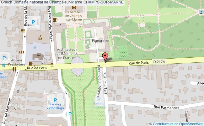 Domaine national de champs-sur-marne Champs-sur-marne tourisme Site et ...