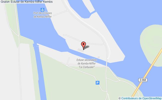 Ecluse de kembs-niffer Kembs tourisme