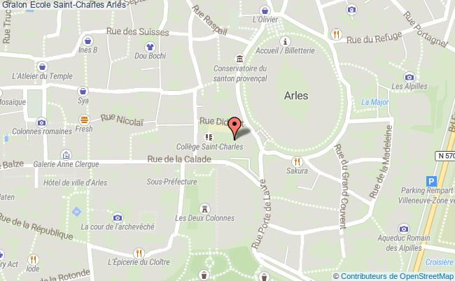 Ecole saint-charles Arles tourisme