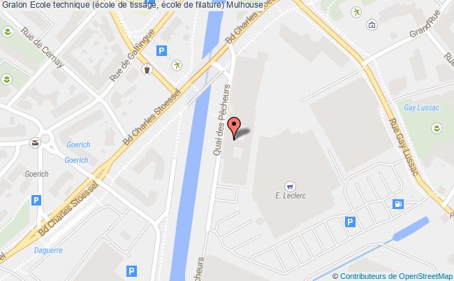 Ecole technique (école de tissage, école de filature) Mulhouse tourisme