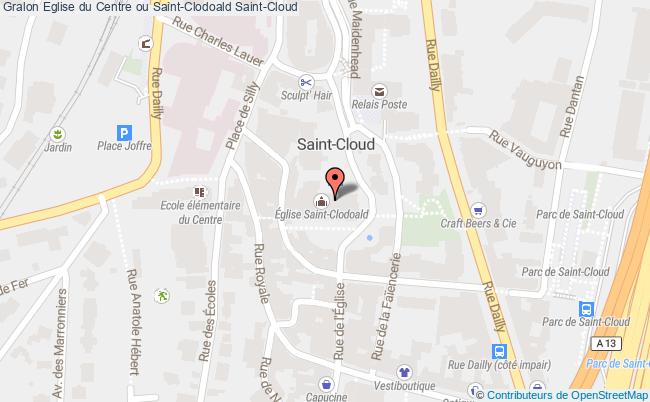 Eglise du centre ou saint-clodoald Saint-cloud tourisme