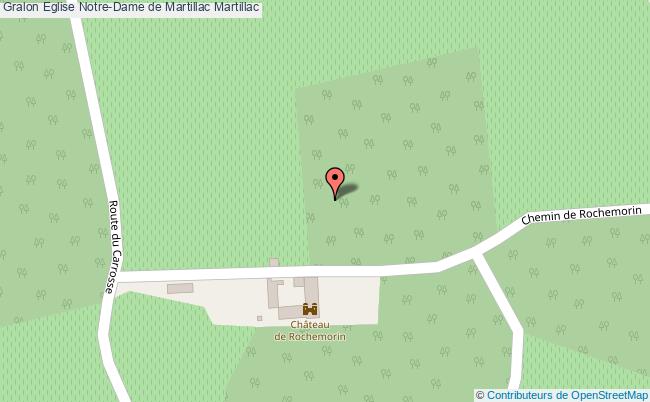 Eglise notre-dame de martillac Martillac tourisme Site / monument