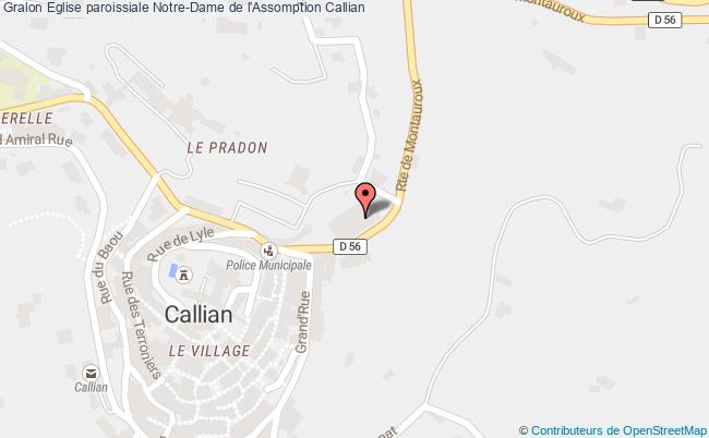 monuments Callian Lieux touristiques monuments Callian