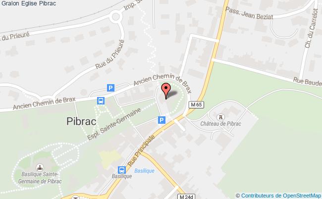 Eglise Pibrac tourisme